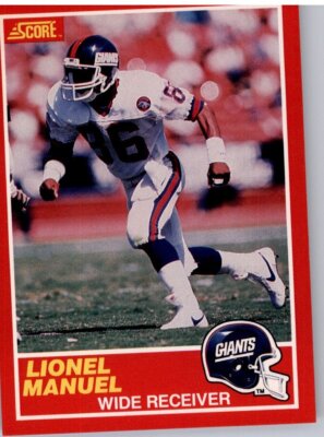 1989 Score #202 Lionel Manuel | eBay