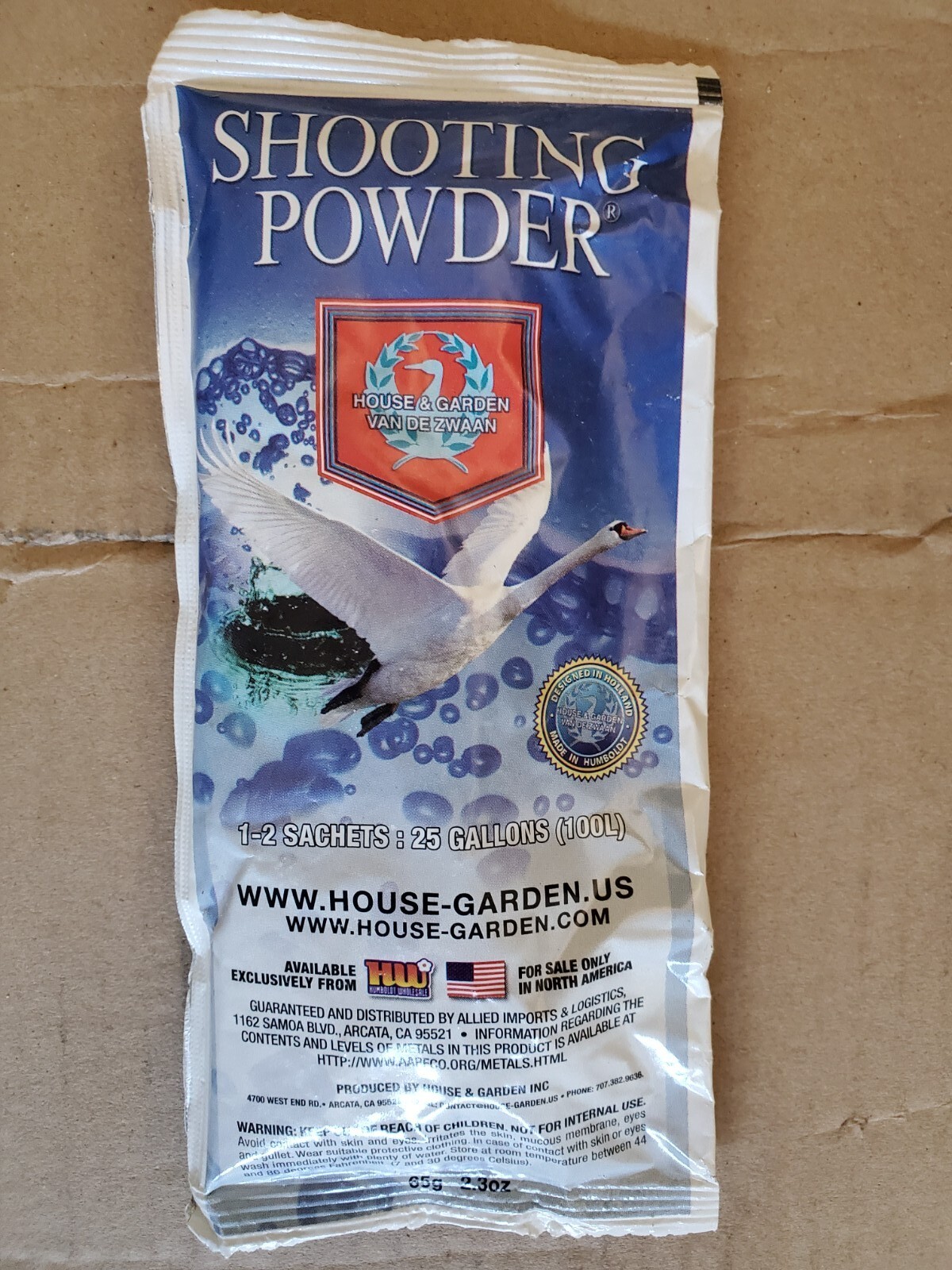 House & Garden Shooting Powder 1 Sachet - late bloom flower stimulator ...