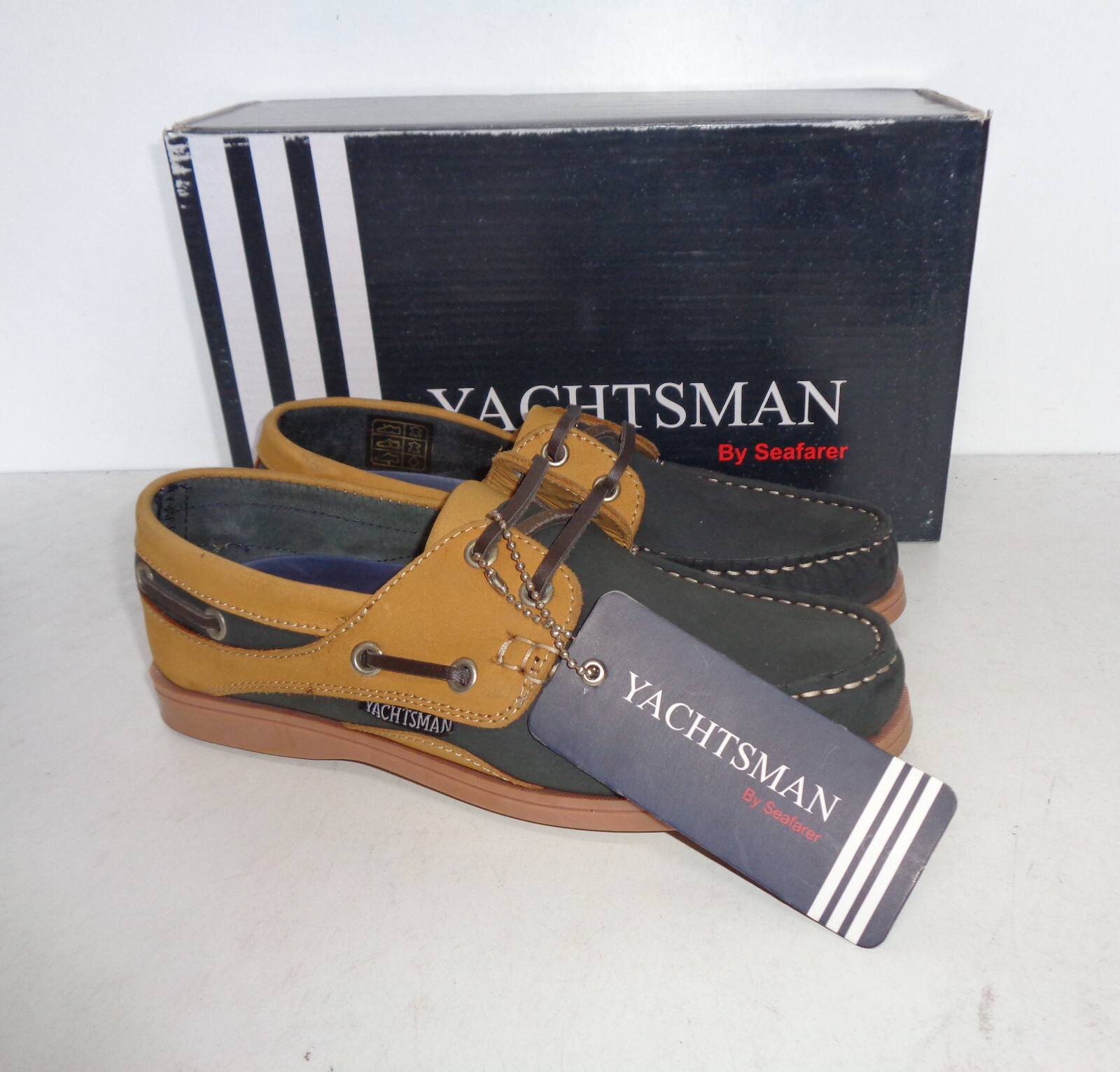 Yachtsman Leather New Ladies Boat Deck Casual Womens Trainers Shoes UK ...