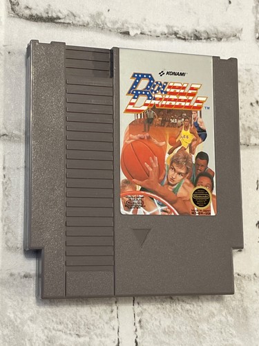 Nintendo NES Konami Double Dribble Basketball Game CARTRIDGE ONLY ...