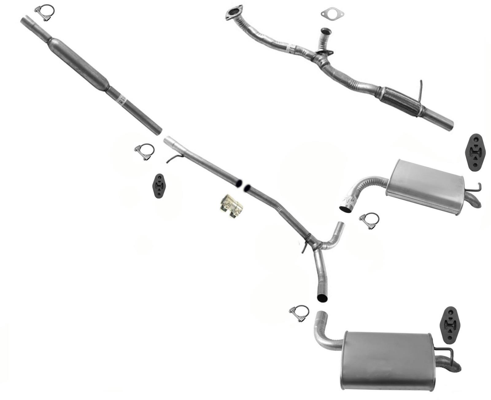 Dual OE Style Exhaust Muffler Pipe System For Ford Explorer 3.5L Base ...