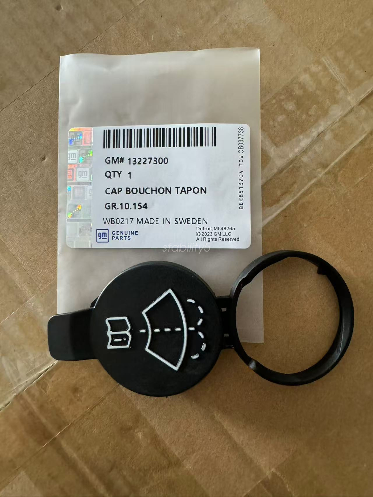 NEW OEM GM Windshield Washer Fluid Reservoir Cap 08-18 GM Models ...