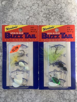 2 Packs Vintage Worden’s Spin N Glo Buzz Tail | eBay