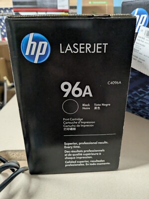 HP 96A C4096A Black Toner Cartridge OEM LaserJet 2100 2200 | eBay