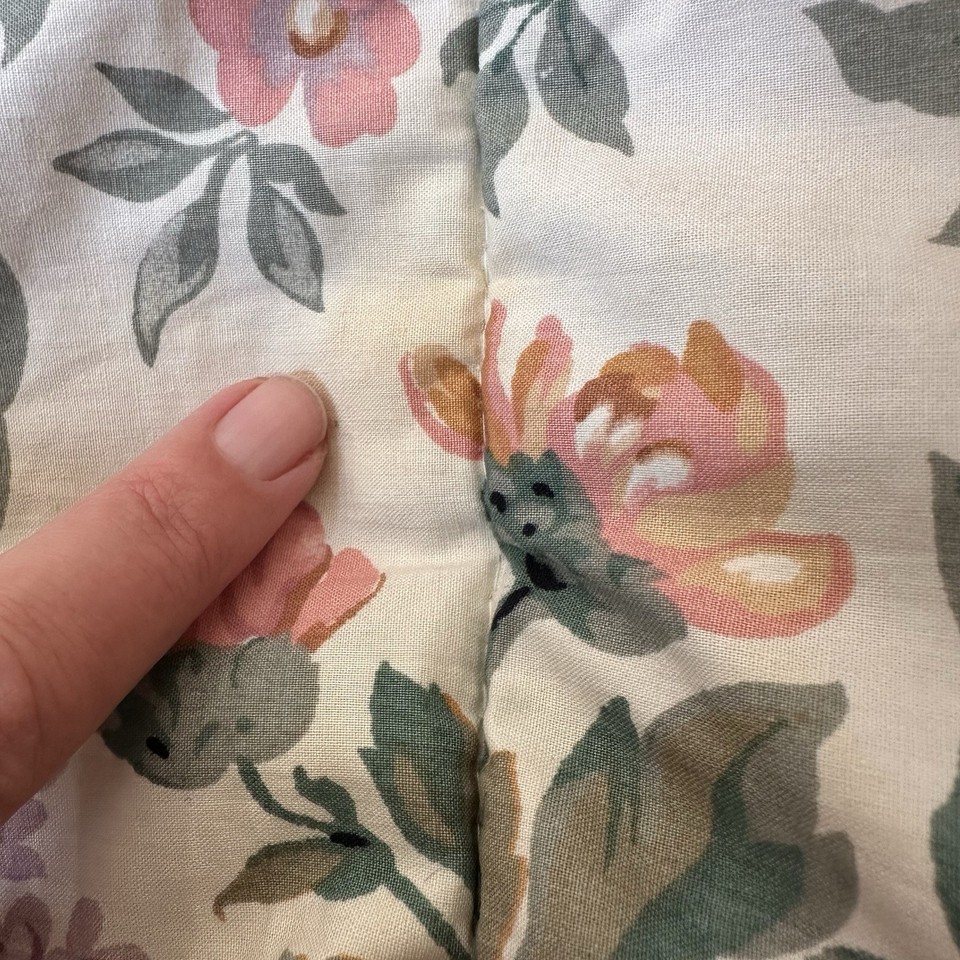 Vintage Ralph Lauren Allison Print Comforter Full/Queen Floral Bedding ...