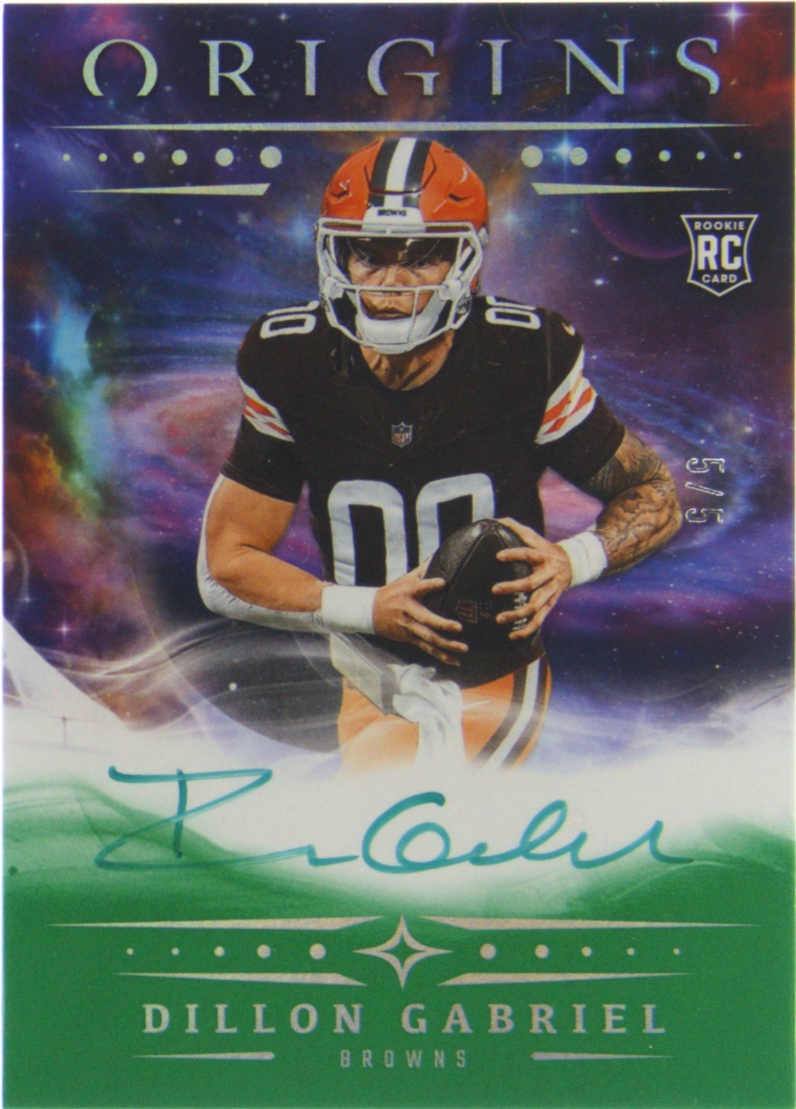 2025 Panini Origins - Rookie Autographs Dillon Gabriel #RA-DGA Green /5 ...