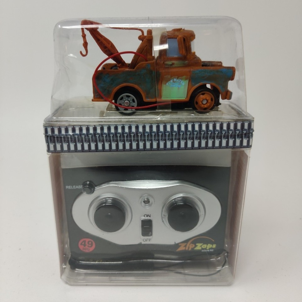 Disney Cars Mater Zip Zaps 2005 Radioshack Micro Pixar NIB Remote ...