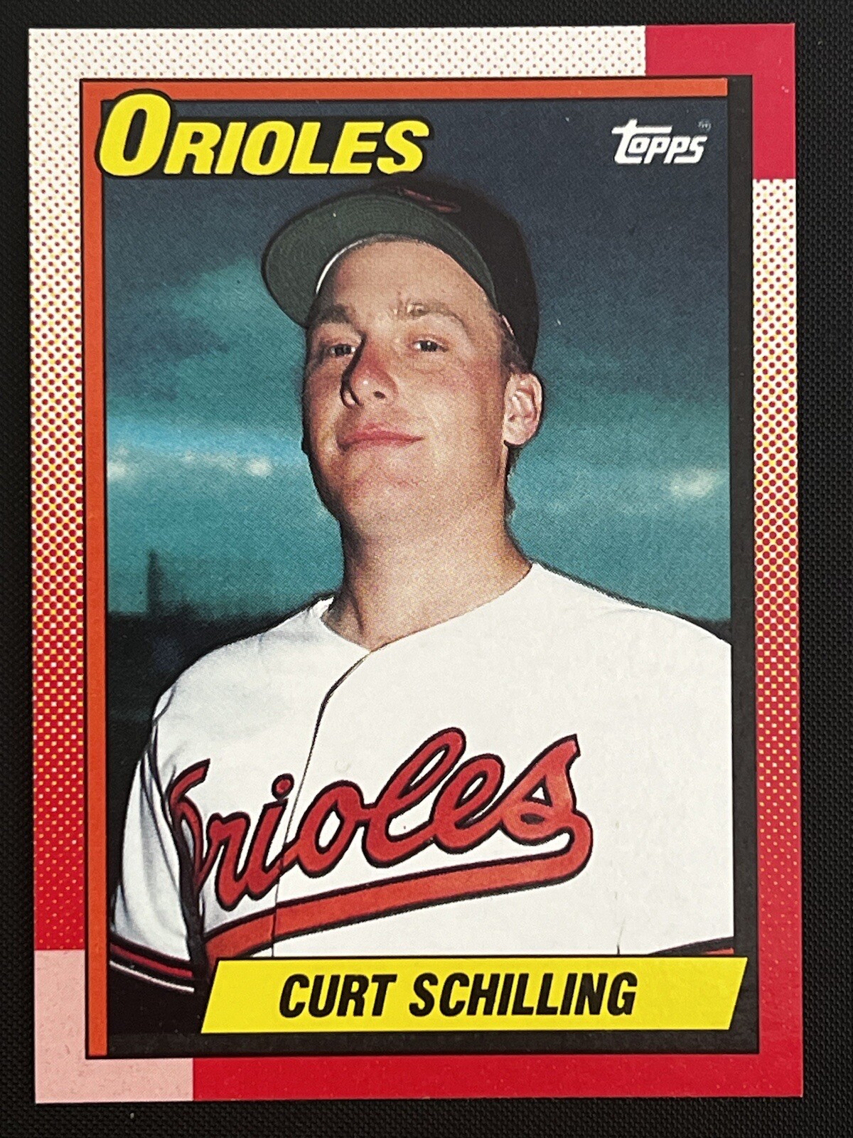 1990 Topps - #97 Curt Schilling Rookie Error Baltimore Orioles (RC ...