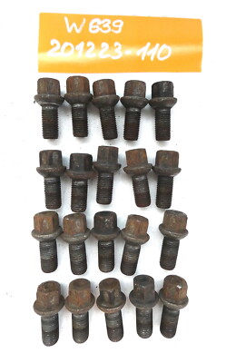 Mercedes W639 2.2 Viano A0009909807 ball collar screws wheel bolts ...