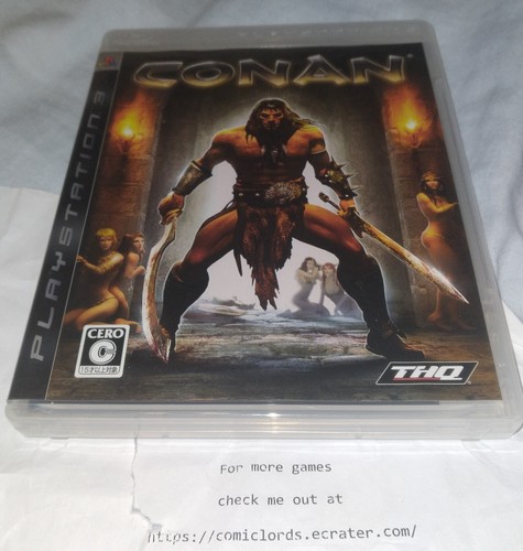 Conan (Sony PlayStation 3, 2007) PS3 Japan Import Region Free ...