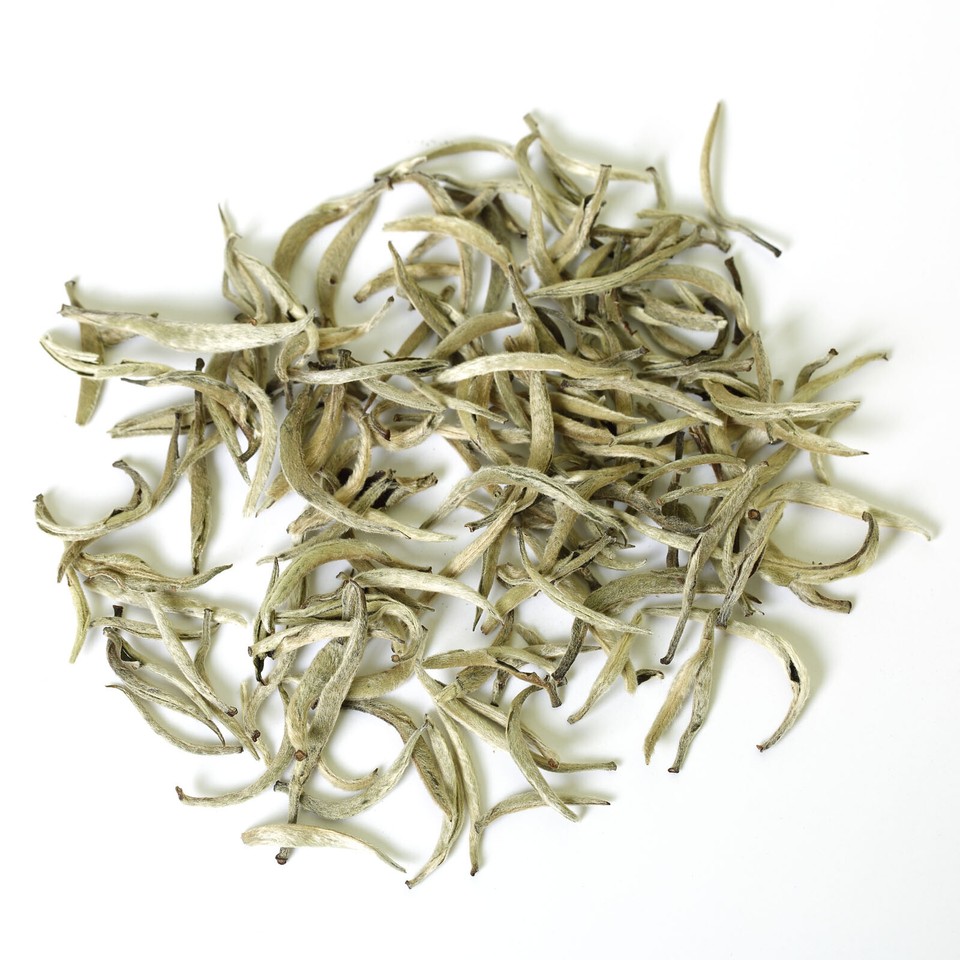 GOARTEA Premium Silver Needle White Tea Bai hao Yin zhen Chinese Tips ...