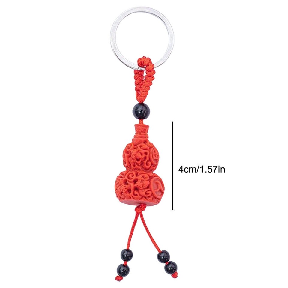 Gourd Keychain Good Luck Fortune Longevity Success Car Key Chain Car ...