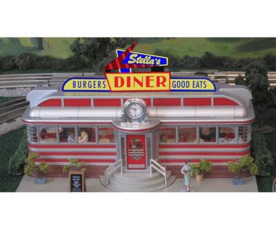 Miller Engineering 88-6451 HO/O Scale Large Stella's Diner Sign | eBay