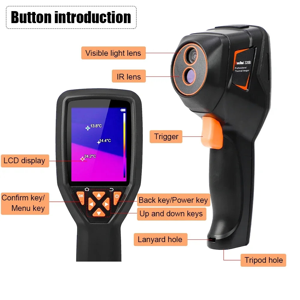 Infrared Thermal Imager Circuit Industrial Floor Heating Testing ...