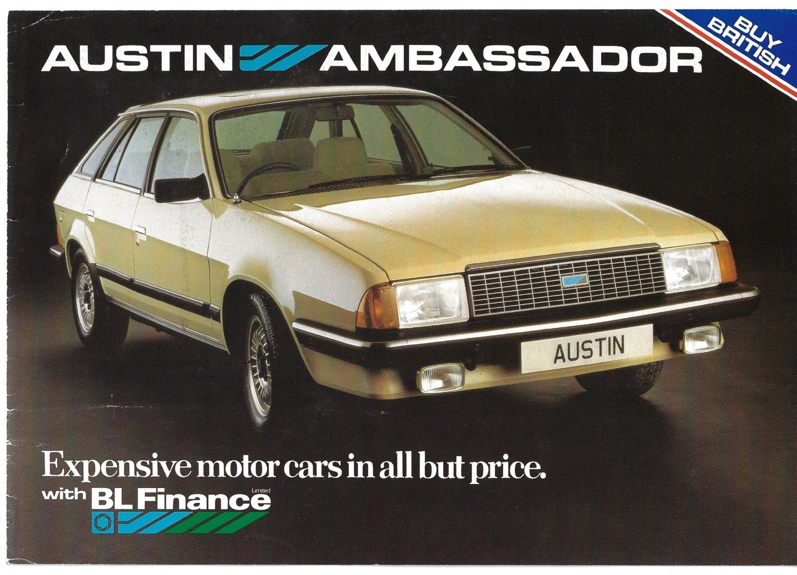 Austin Ambassador BL Finance 1982 UK Market Foldout Sales Brochure ...