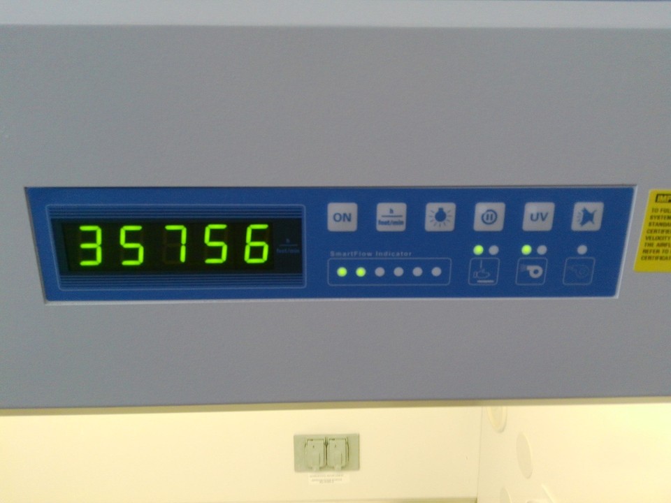 Thermo Scientific 4ft 1385 A2 Biosafety Cabinet w/UV & Stand (2019 ...