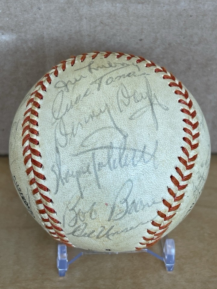 1973 Philadelphia Phillies Team Autographed AAA Official Baseball 25 ...