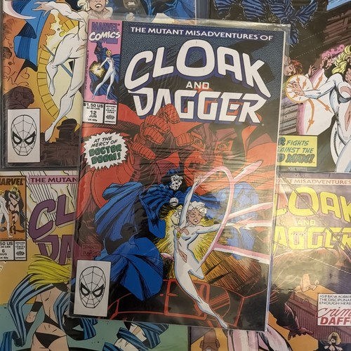 CLOAK AND DAGGER - BOOK LOT of 9 - MARVEL COMICS -- 1989/1990 | eBay UK