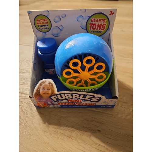 Bubble Machine Fubbles Mini Blower Battery Operated Red Yellow Party Non-Toxic | eBay