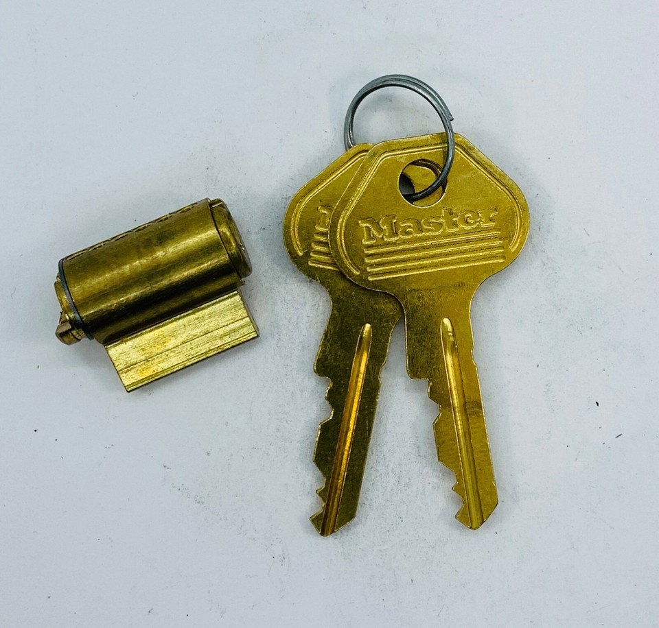 Master Lock re-keyable Padlock Cylinder with 2 keys each M25 6000B ...