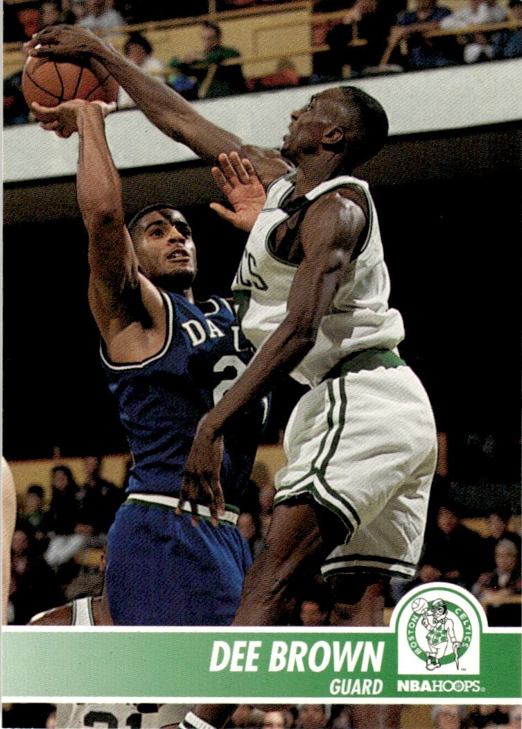 1994-95 NBA Hoops Basketball Card Dee Brown Boston Celtics #8 | eBay