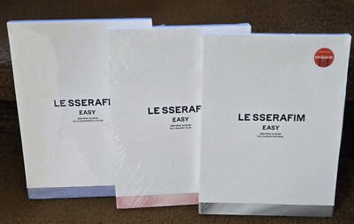 💥*3 PACK* LE SSERAFIM - EASY, 3rd Mini, Balmy Flex/Featherly Lotus ...