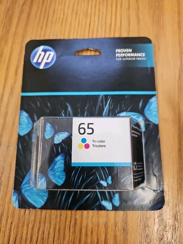 *02-05/2025* Genuine HP 65 Tricolor Standard Yield Ink Cartridge ...