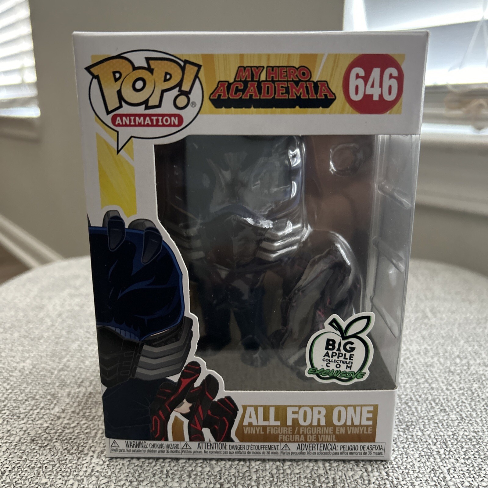 Funko Pop! Vinyl: My Hero Academia - All For One - Big Apple ...
