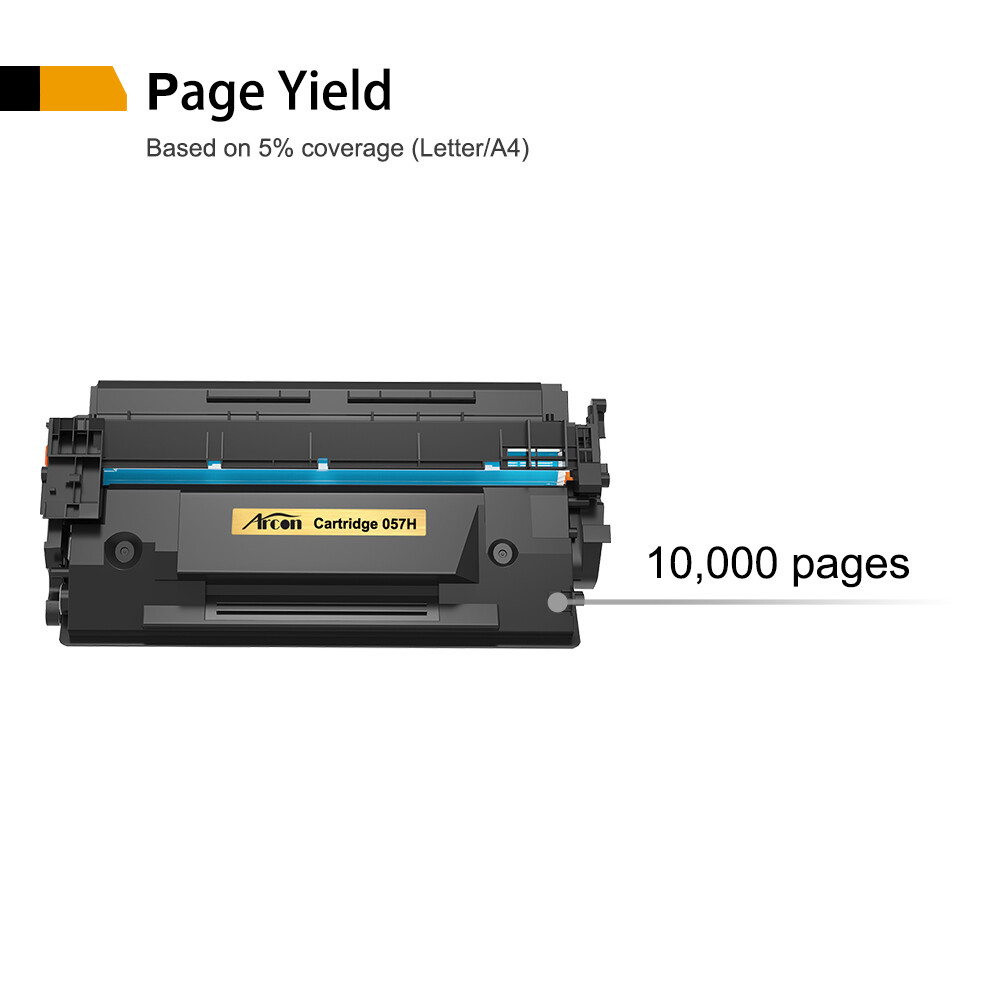 Toner Compatible For Canon 057 057h Imageclass Mf445dw Mf448dw Lbp227dw