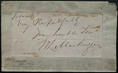 William Lyon Mackenzie Autograph Cut Signed Canadian Journalist ...