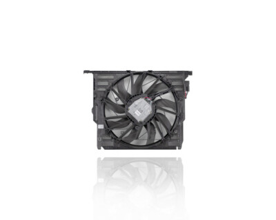 Radiator Condenser Fan Assembly For 11-16 BMW 535d/535i W/Brushless ...