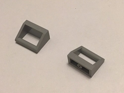 2x Lego 4211357, 2432, Light Grey | eBay UK