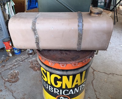 Vtg Gas Tank ~ Hot Rat Rod Ford Chevy SCTA Buggy Parts Tractor Model T ...