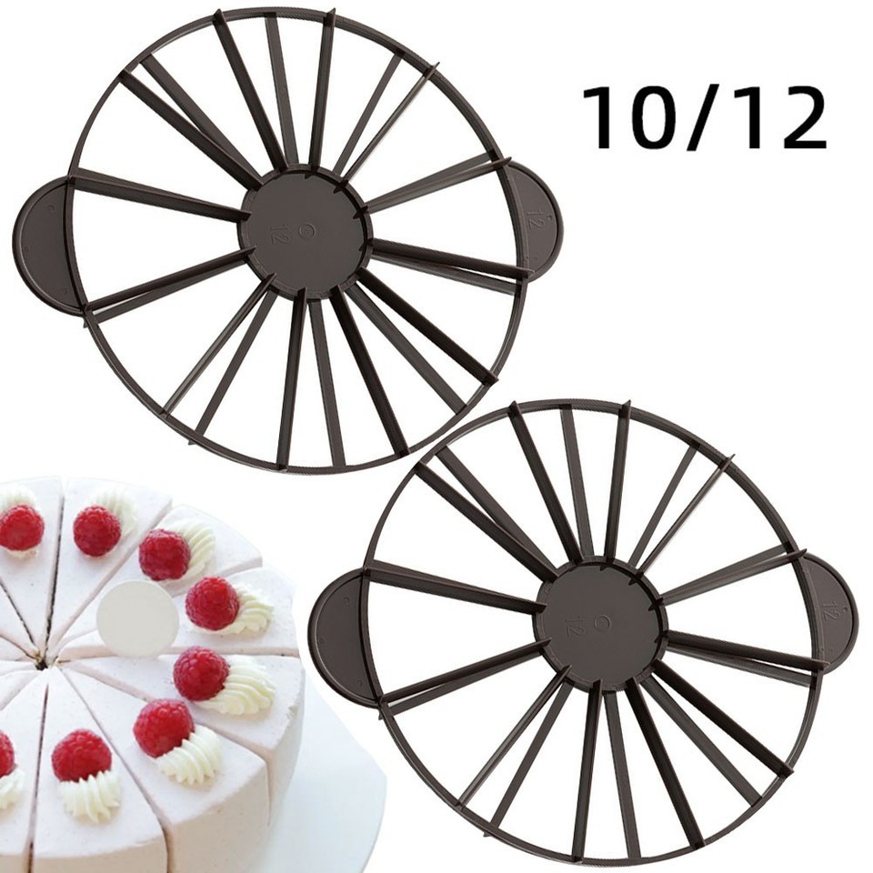Practical Cake Divider Slice Pie Cutter Round Kitchen Baking Equal ...