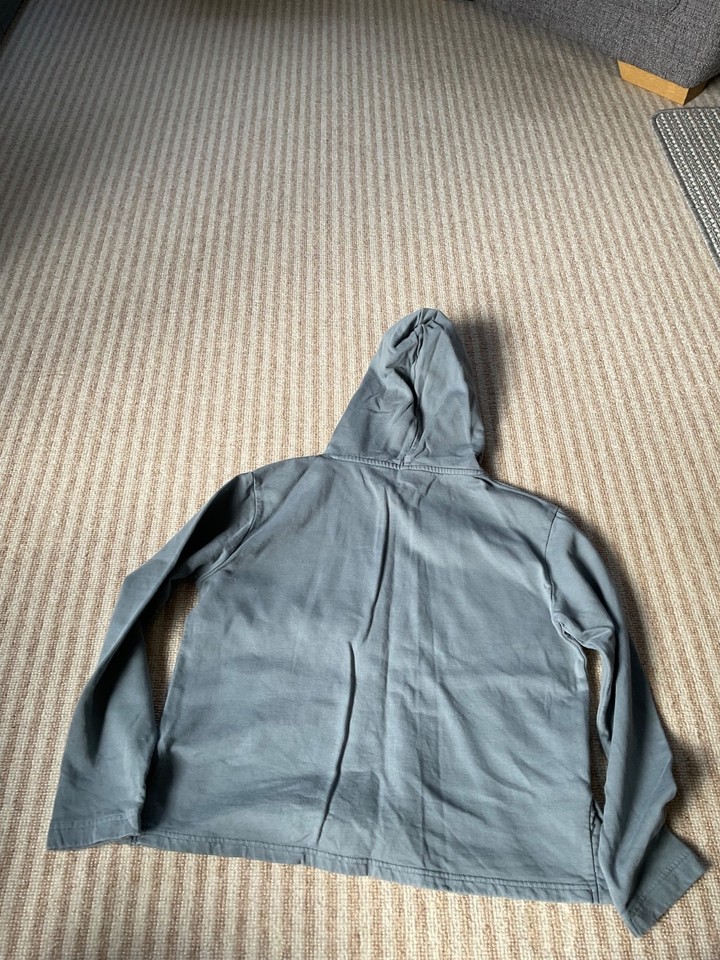 Hoody, ladies. teemill, Chris Packham design, grey / blue colour, size ...