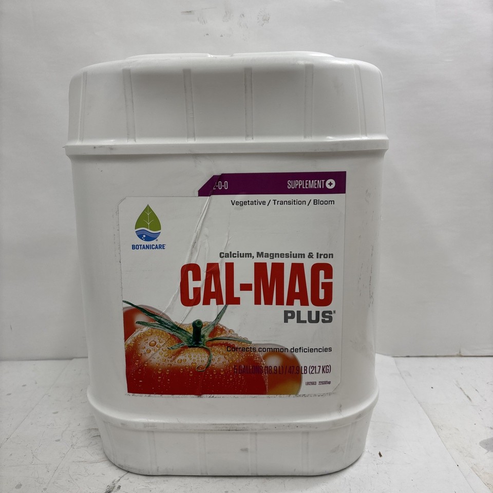 Botanicare Cal-Mag Plus, A Calcium, Magnesium and Iron Plant Supplement ...