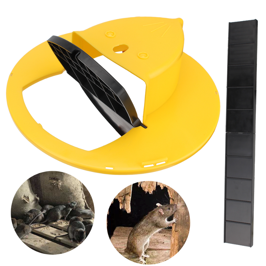 Mouse Rat Trap Flip & Slide Mouse Trap Bucket Catcher Mousetrap Slide ...