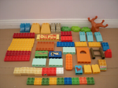 Mega Bloks Kid Fun Building Block Multi Color Printed Brick Part Bulk ...