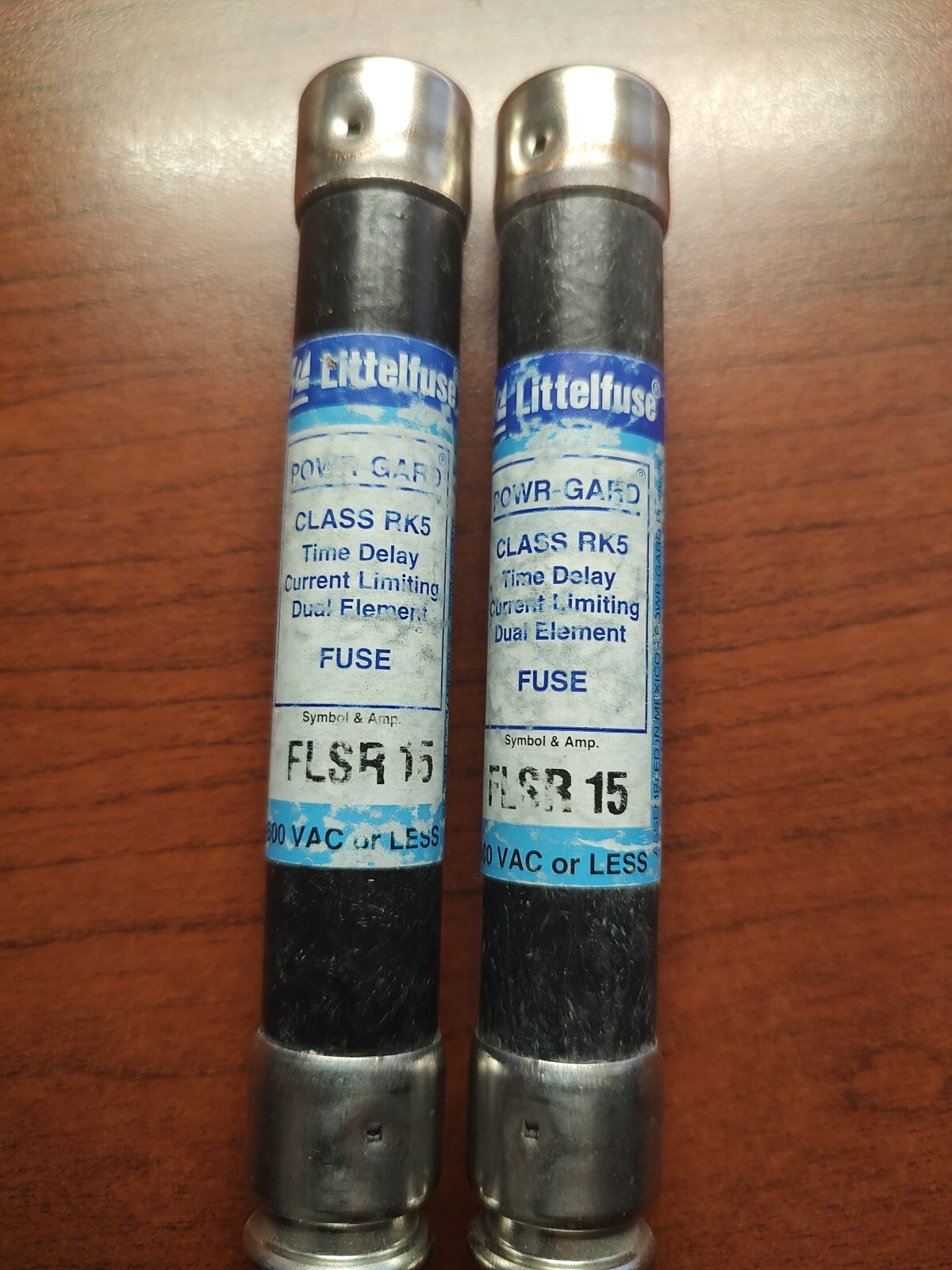New Lot of 2 Littelfuse FLSR 15 Amp Fuses FRS-R-15 Class RK5 600V | eBay
