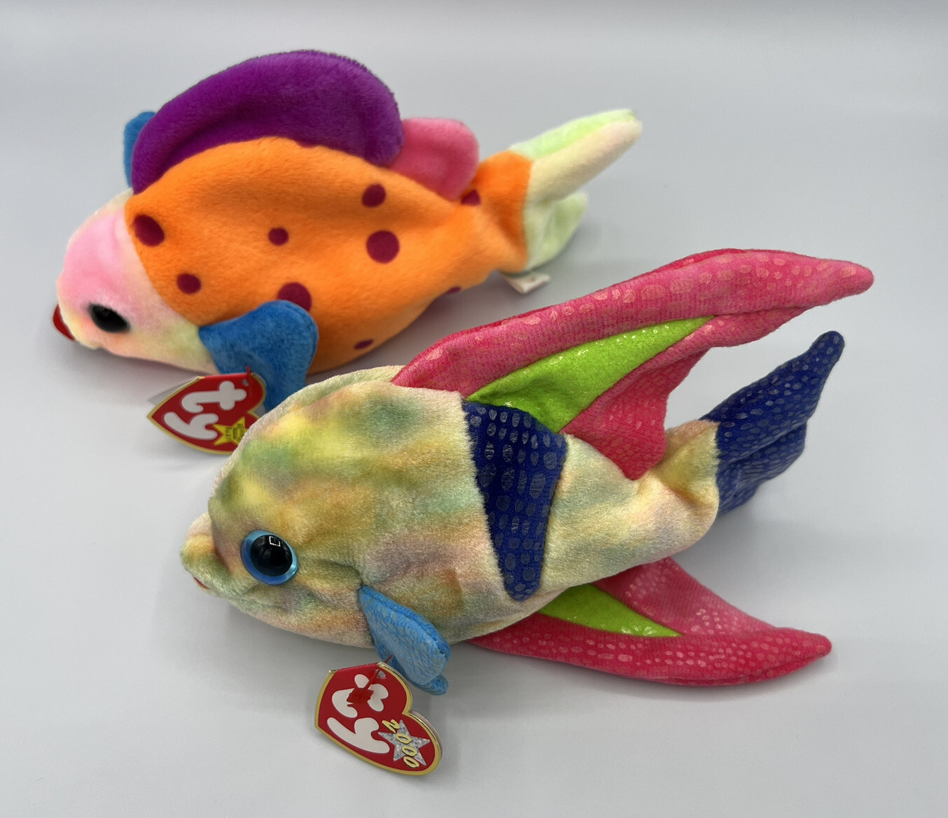 Ty Beanie Babies - Tropical Rainbow Fish - Lips 1999 Aruba 2000 | eBay