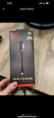 ASUS® ROG Clavis USB-C Gaming DAC, ESS 9281 Quad DAC Amplifier ...