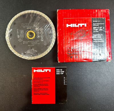 HILTI 2117918 Cutting 5" Disc SP-T 5"x7/8" (6pc.) Univ Cutting Sawing ...