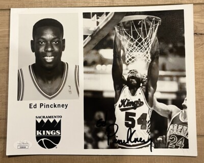 Ed Pinckney Signed Kings 8x10 photo- JSA | eBay