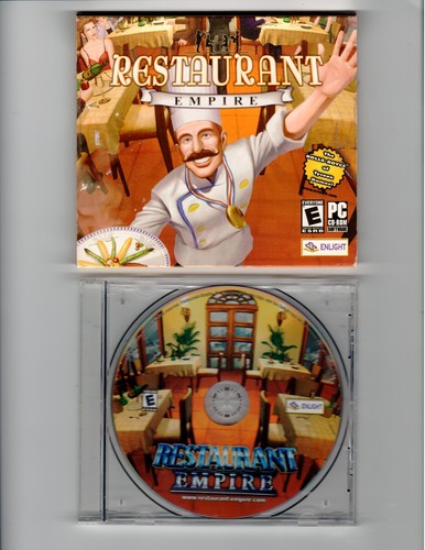 Restaurant Empire PC CD-ROM, Enlight Software, 2004. 646662101305| eBay