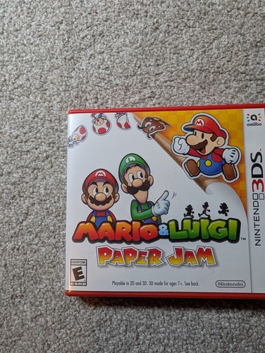 Mario & Luigi: Paper Jam Nintendo 3DS complete in box 45496743598| eBay