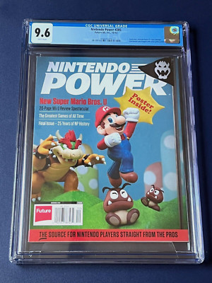Nintendo Power #285 CGC 9.6 NM+ Final Issue Super Mario Brothers | eBay
