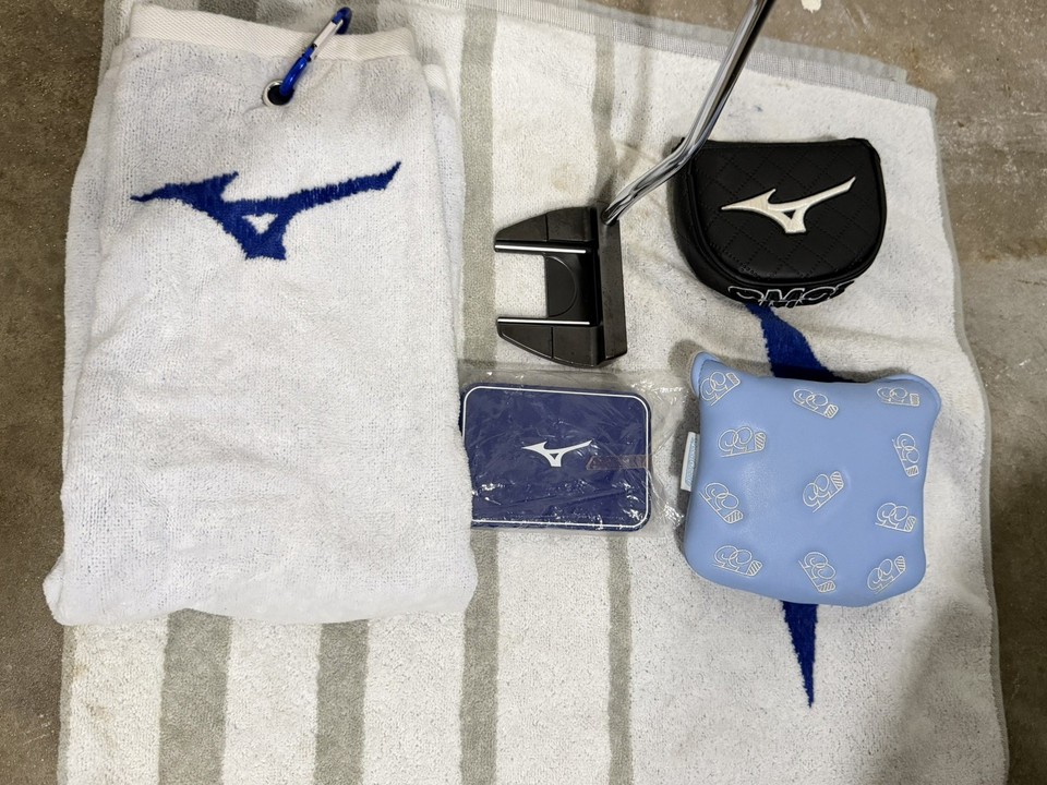 Used Mizuno M Craft VI Putter 35" Blk Ion RH w/ Good Good SS Grip ...