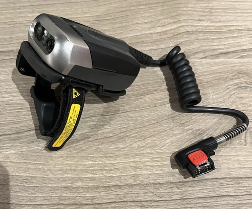 Symbol Motorola Ring Scanner Barcode Terminal Zebra RS507 With Battery ...