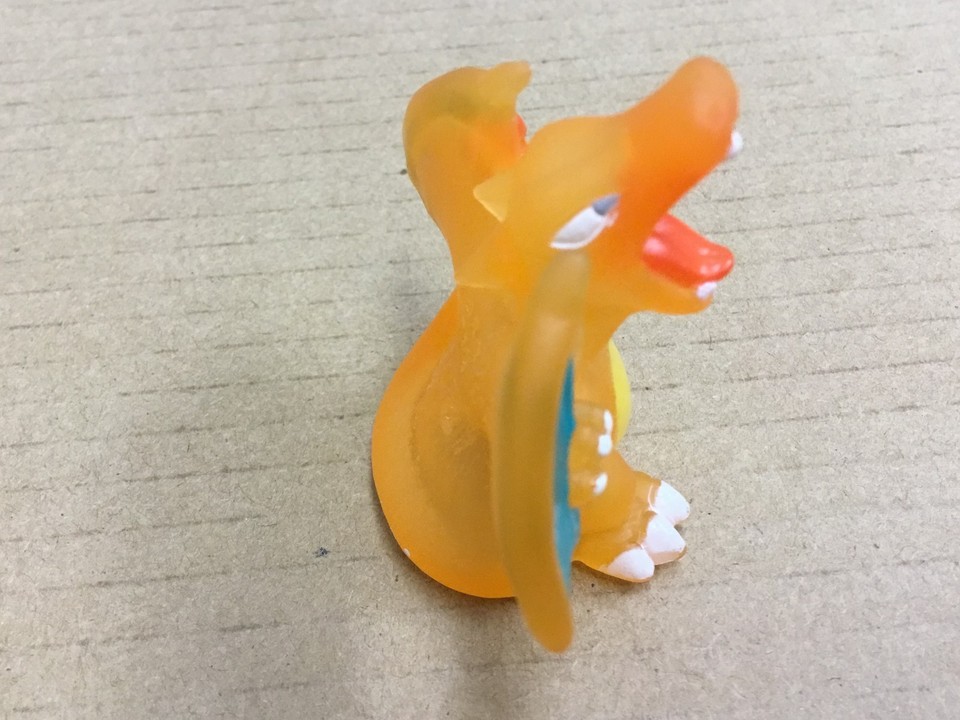 1996 Pokemon Finger Puppet Clear Charizard Gotta Catch Them All ...