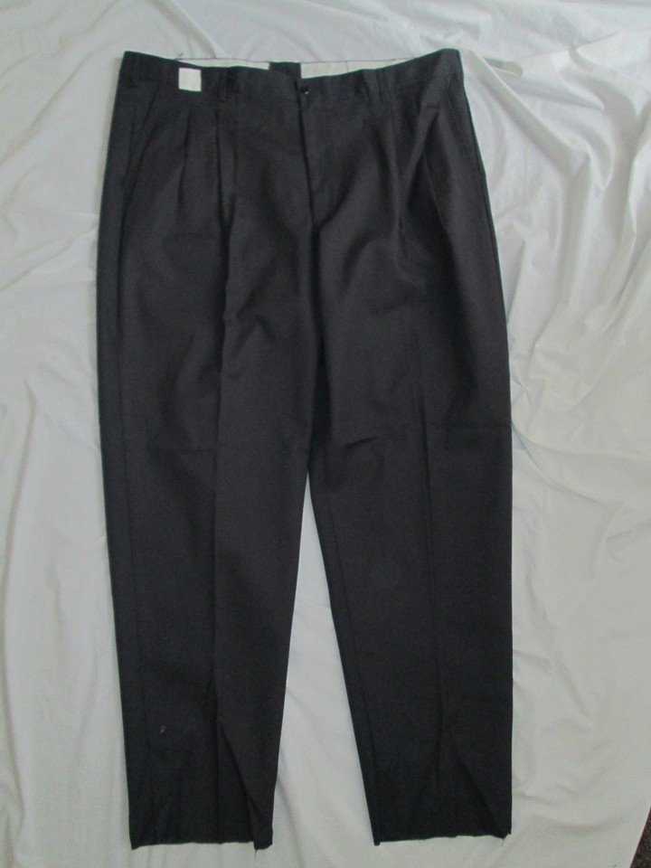 Mens Pants work Blue Gray Black Khaki Green 28 29 30 31 32 33 34 36 38 ...